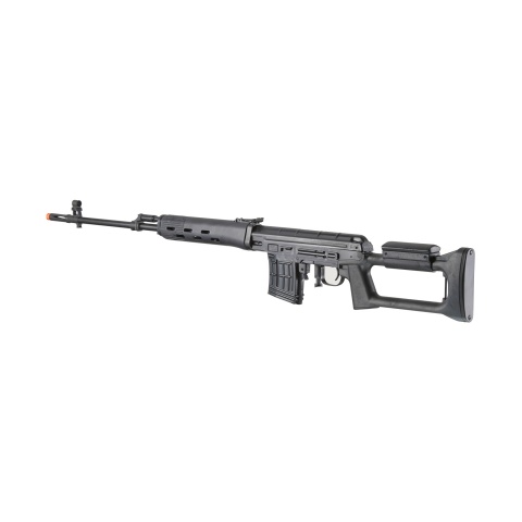 LCT SVD Dragunov Electric Airsoft Sniper Rifle (Color: Black) | Airsoft Megastore